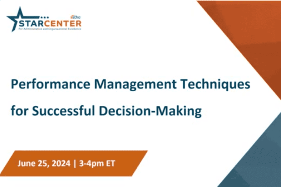 Performance Management Techniques for Successful Decision-Making ...