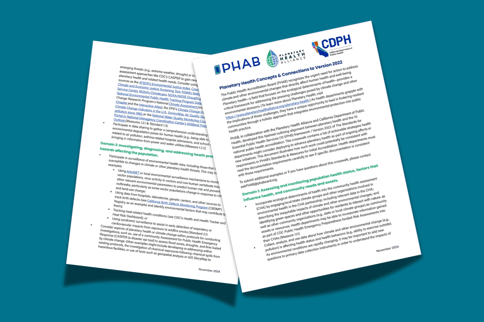 Search PHIG Resources: Public Health Tools & Guides